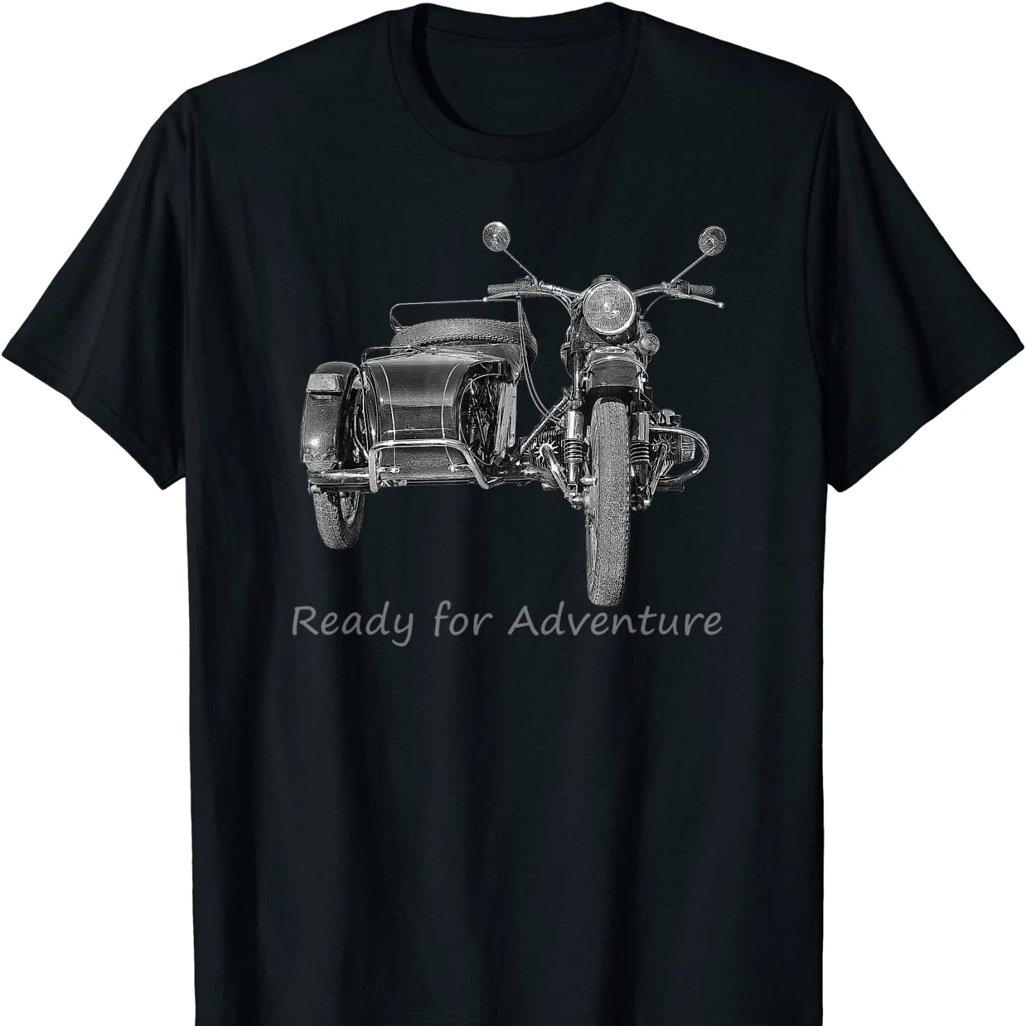 Motorcycle Adventure Riding Russian Ural Sidecar T-shirt. Premium ...