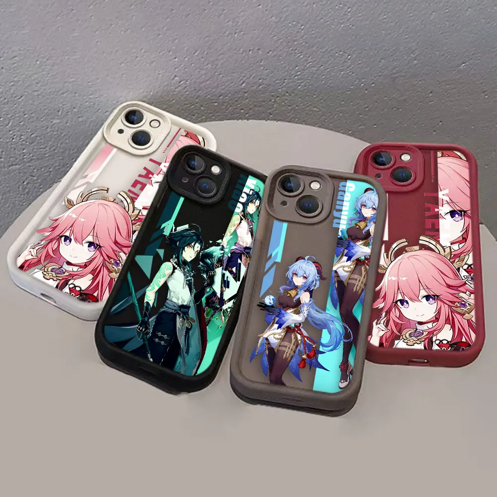 G-Genshin-Impact-Raiden-Shogun-Xiao-Phone-Case-For-OPPO-A5-A60-A7X-A9 ...