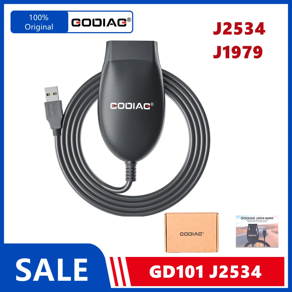 GODIAG GD101 J2534 Compatible with J2534 Passthru & ELM327 Diagnose ...