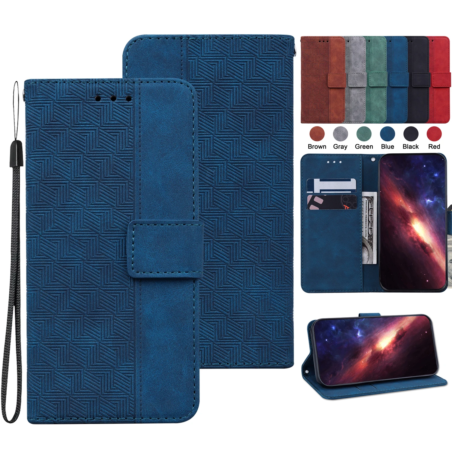 Wallet Phone Case for Nokia X30 X20 X10 XR20 XR21 Leather Flip Cover ...
