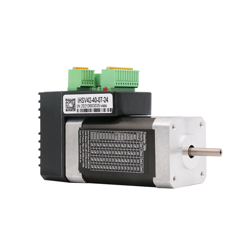 IHSV42-40-07-24 Nema 17 Integrated AC Servo Motor Drive 78W Silent 3 ...