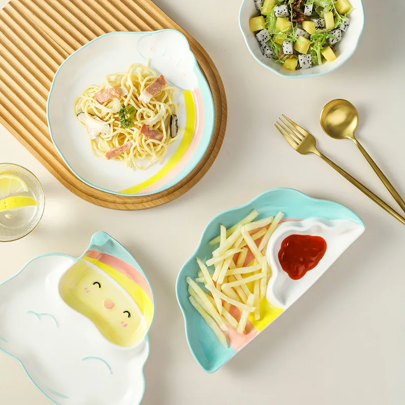 Breakfast Plate Cartoon