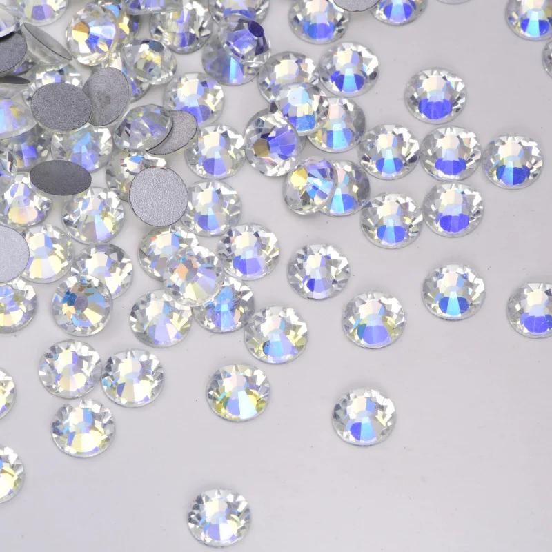 SS3-SS34 Moonlight Flatback Rhinestone Glass Non Hotfix Rhinestones ...