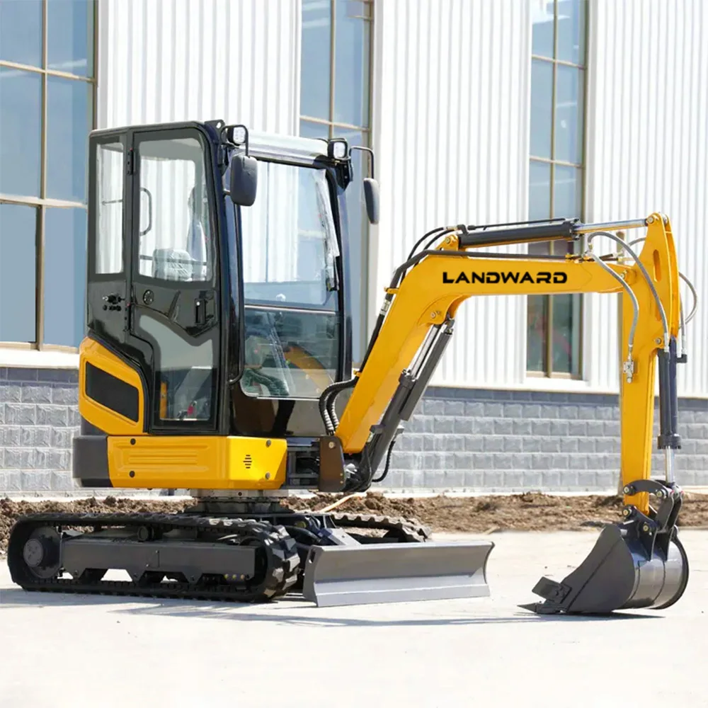 China LANDWARD Crawler Mini Excavators Micro Digger New 2.5 Ton Small ...