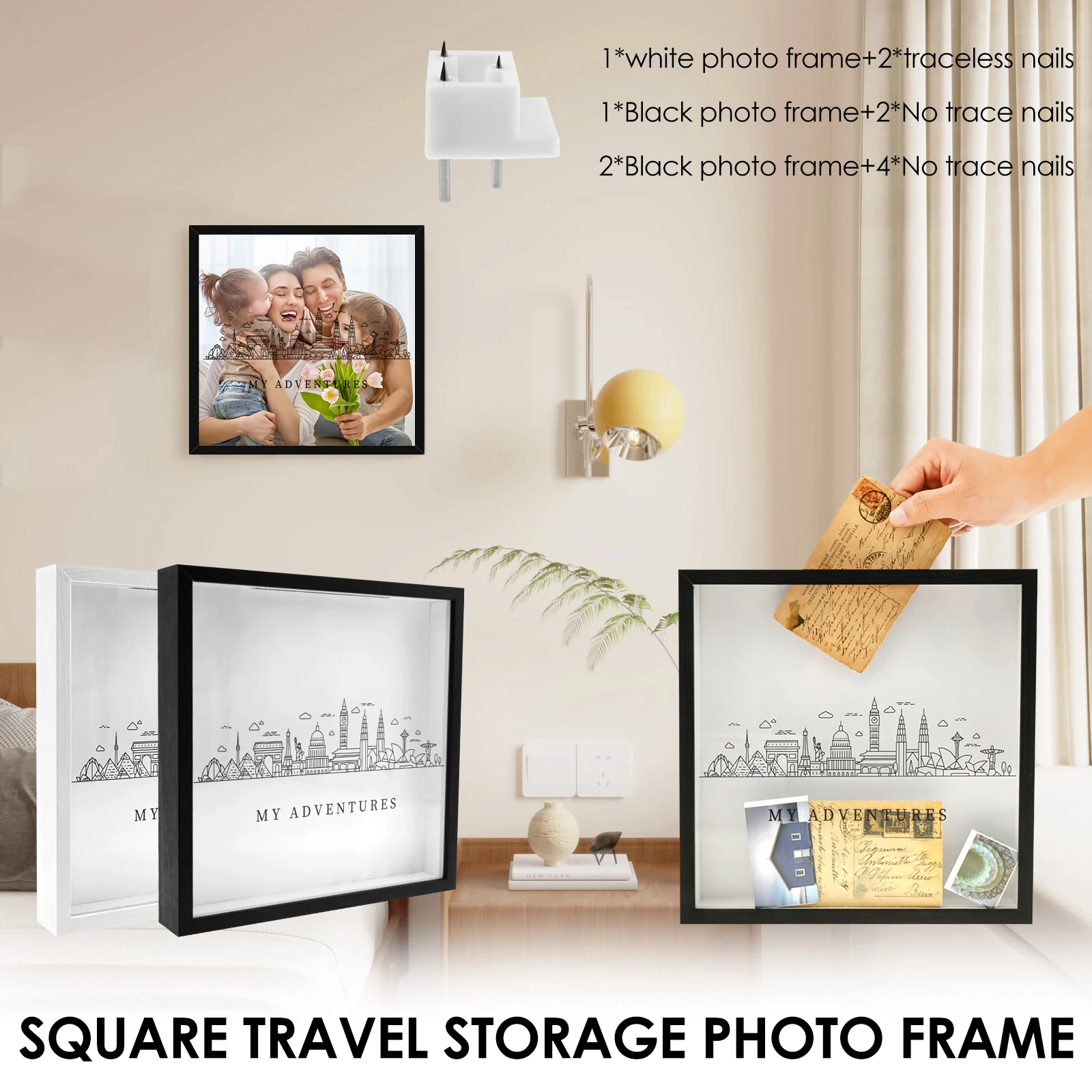 Souvenirs-Photo-Frames-Large-Capacity-Photo-Box-Travel-Adventure ...