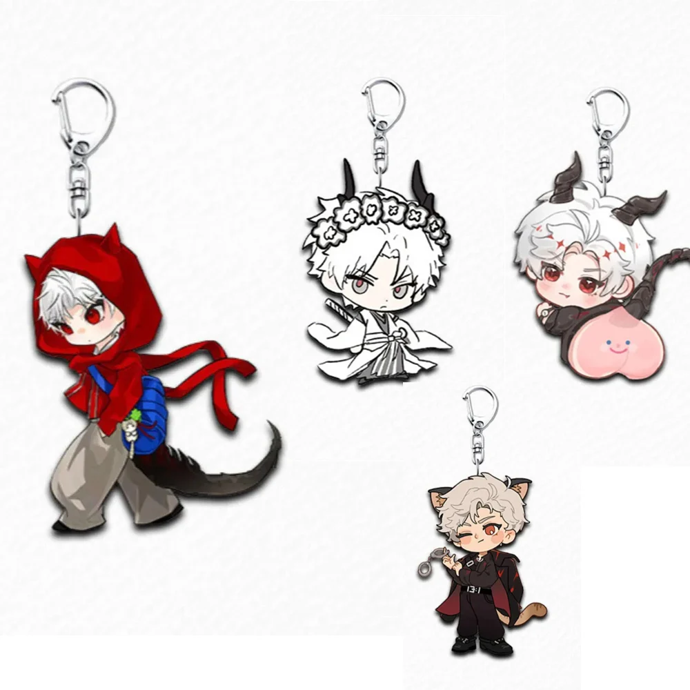 charming Game Love and Deep space Peripheral Acrylic Keychain Cartoon Q ...