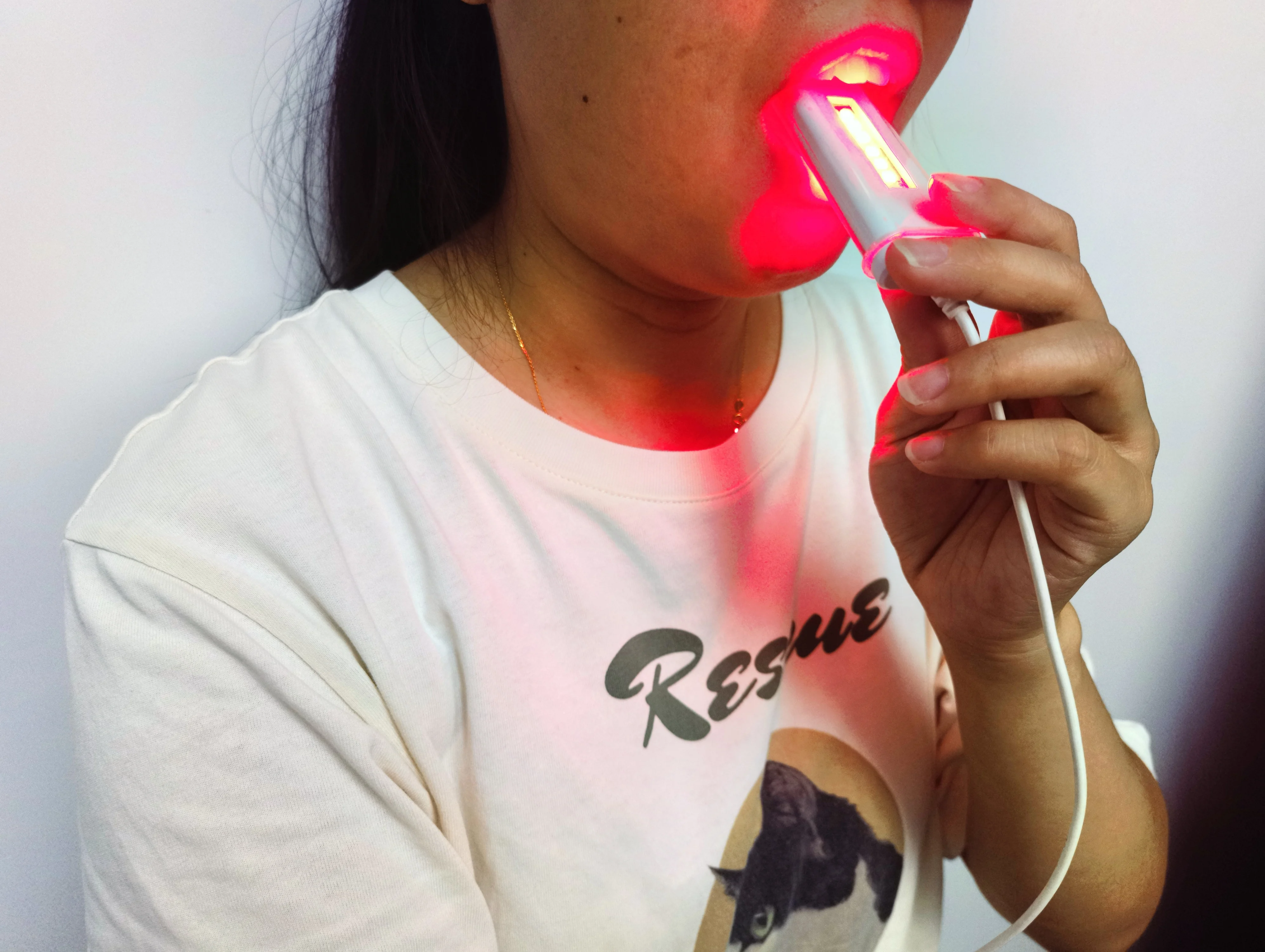 LED Light Handheld dentistry Red Light Infrared Treatment Oral Ulcer ...