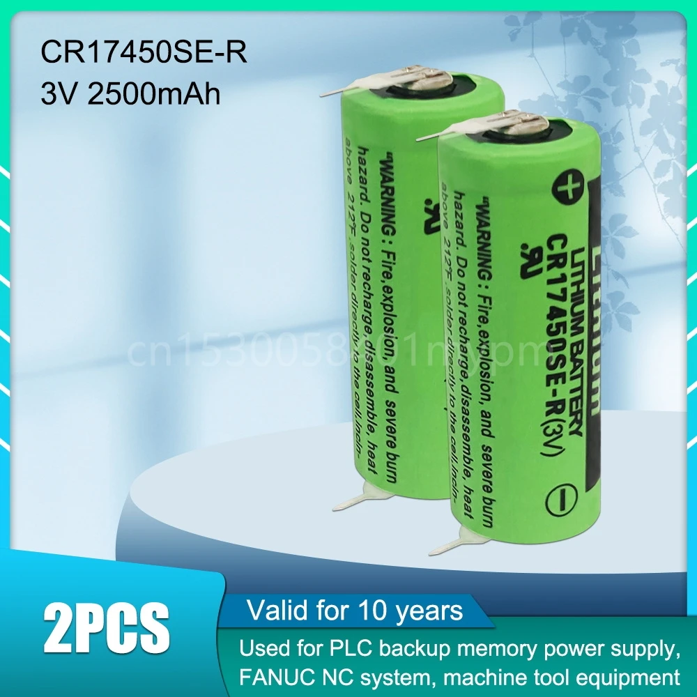 2pcs Original NEW CR17450SE R 3V CR17450 17450 GE FANUC Replacement ...