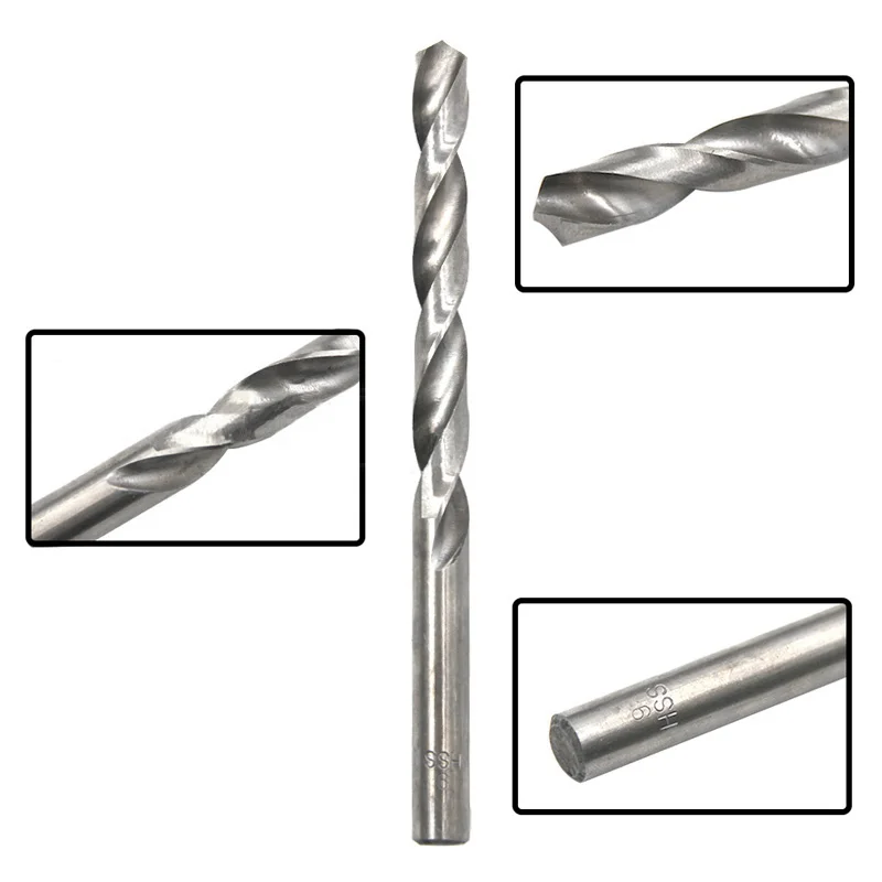 5/32 Inch Aircraft Drill Precision Twist TS10 High Speed Steel Drill ...