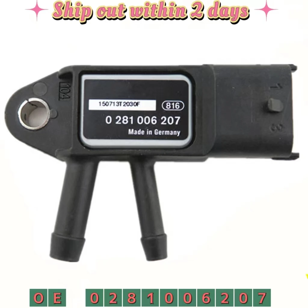 0281006207-Exhaust-pressure-sensor-For-Volvo-C30-C70-V70-XC70-S40-S60 ...