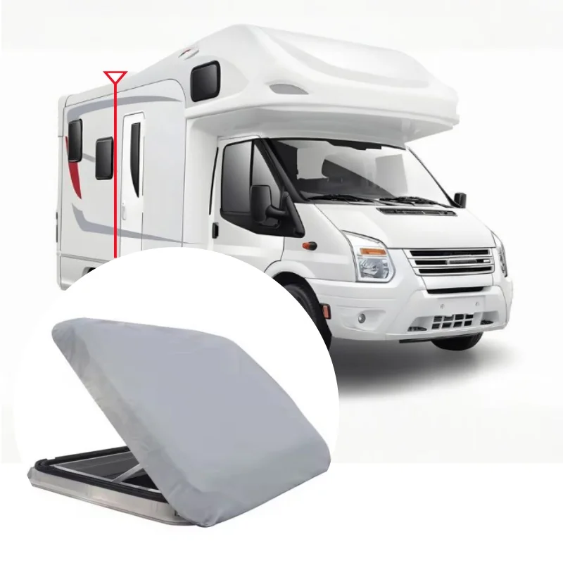 600D Oxford Waterproof Roof Hatch Cover RV Skylight Caravan Roof Vent ...