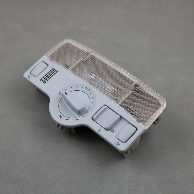 1J0947106 Beige Reading Dome Light Lamp W/ Sunroof Switch For VW Passat ...