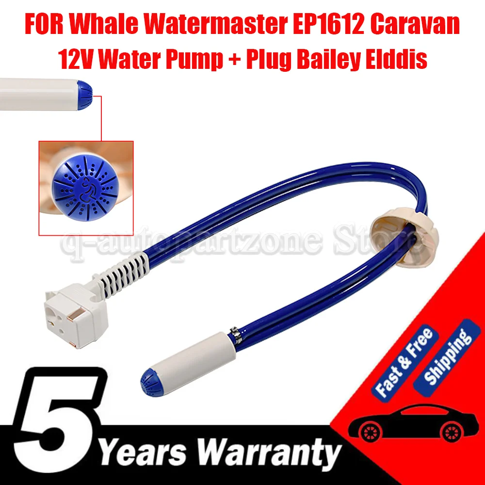 12V High Flow Water Pump For Whale Watermaster EP1612 Caravan Systems ...