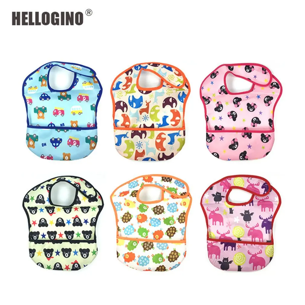 Cartoon Baby Stereo Waterproof Bib Children Bib| | - AliExpress