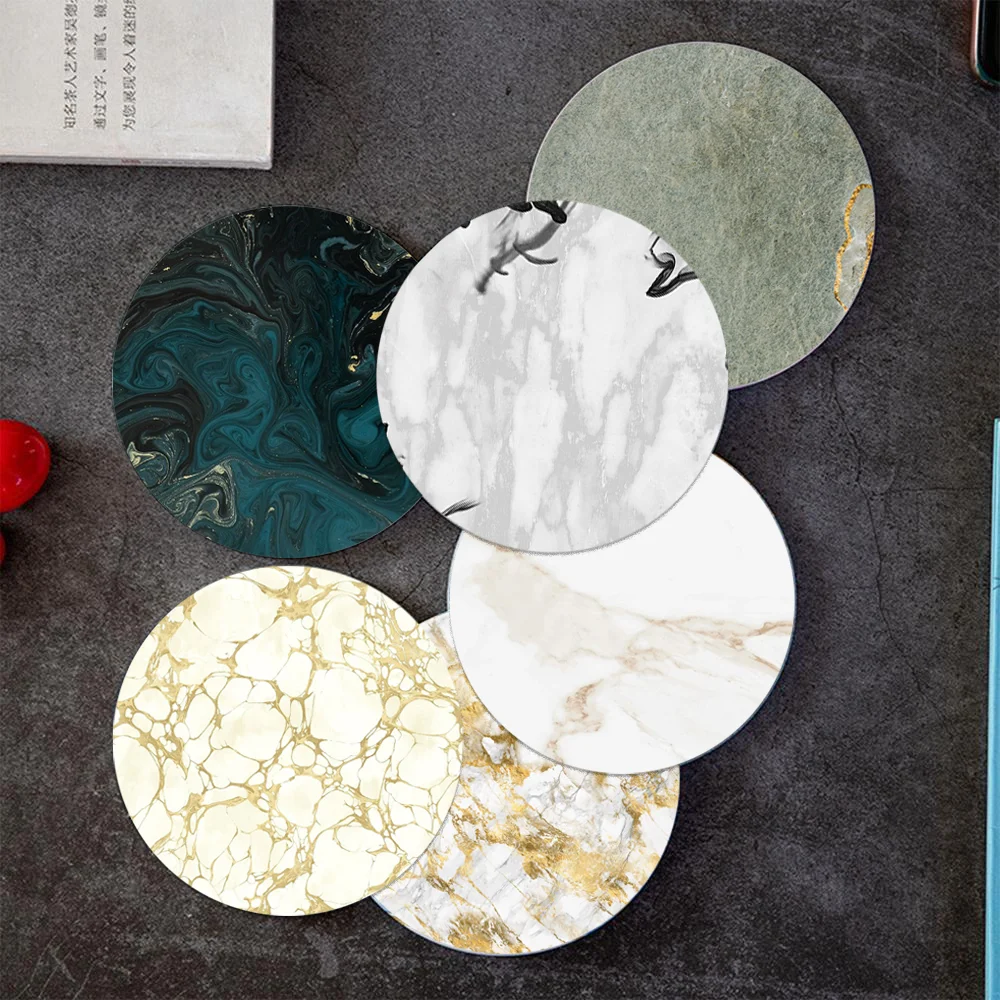 Marble-Style-Ceramic-Coaster-Sets-Coasters-for-Drinks-Absorbent-Coaster ...