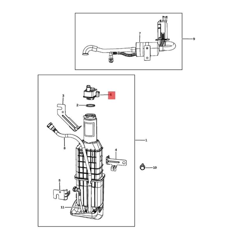 4861962AA-Car-Evaporative-System-Integrity-Module-Detector-Parts-For ...