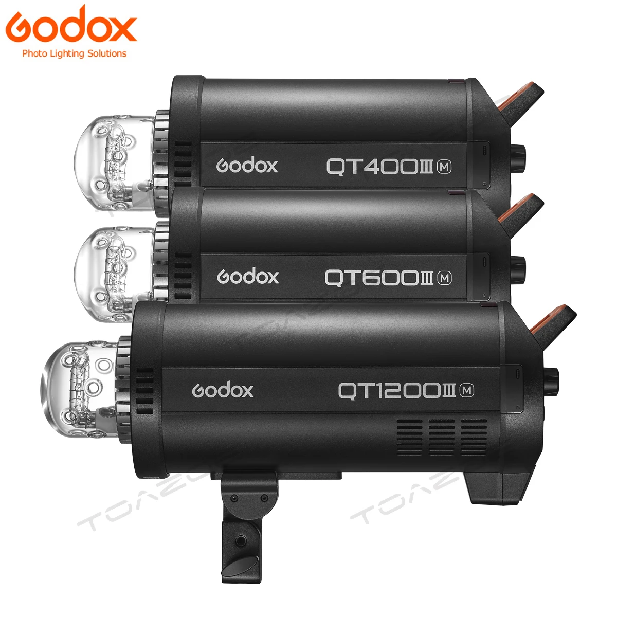 Godox qt400iii qt600iii qt1200iii 400w 600w 1200w 1/8000s de alta ...