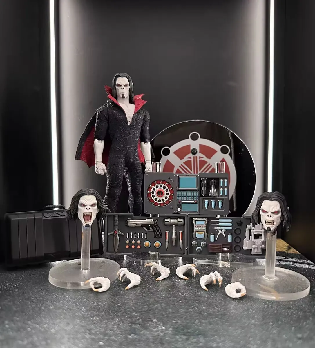 In-Stock-Morbius-The-Living-Vampire-Anime-Action-Figure-Mezco-Marvel ...