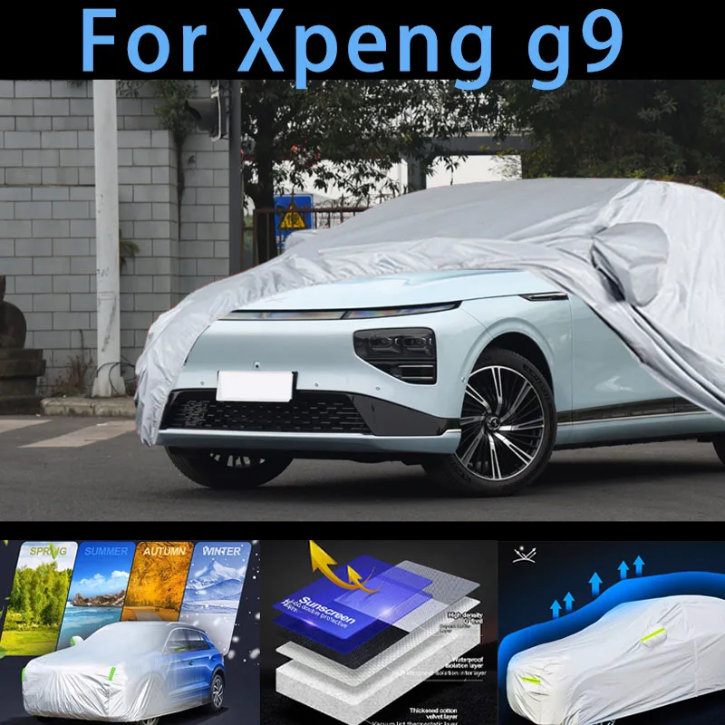 For Xpeng g9 Car protective cover,sun protection,rain protection, UV ...