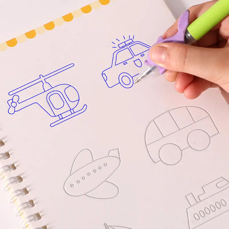 20-14cm-Reusable-Pen-Training-Children-s-3D-Groove-Copybook-Copy-Hand ...