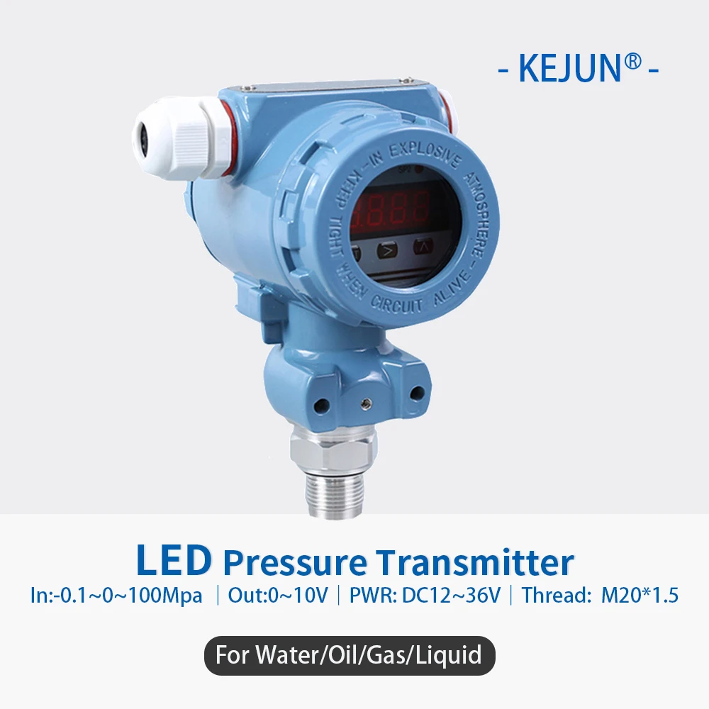Piezoelectric-Pressure-Sensor-0-10v-Membrane-Pressure-Transducer-with ...