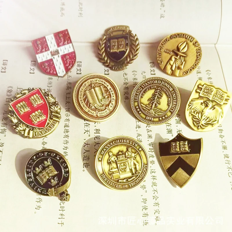 10pcs-Set-World-Famous-University-Badges-Massachusetts-Institute-of ...