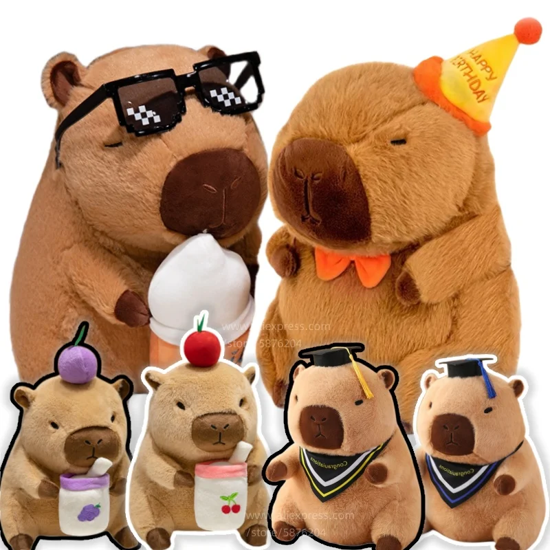 Swag-Apple-Boba-Capybara-Plushie-Stuffed-Milk-Bottle-Baby-Graduation ...
