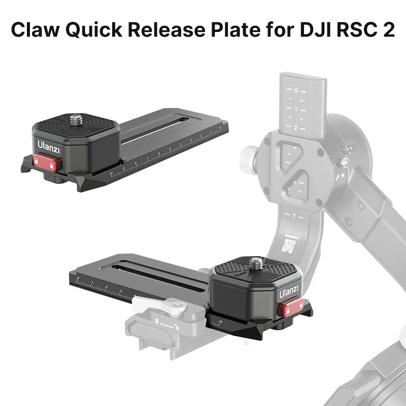Ulanzi-Claw-Quick-Release-Plate-for-DJI-RSC-2-Gimbal-Stabilizer-Square ...