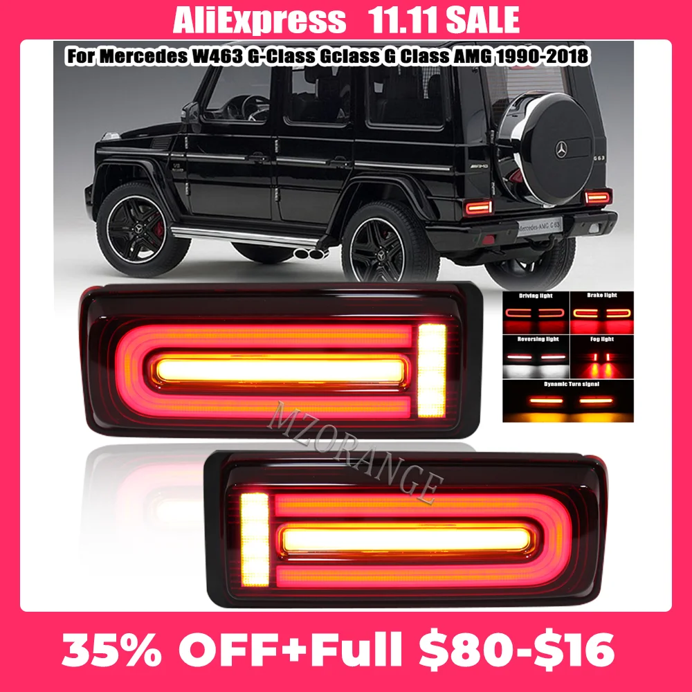 LED-Tail-Lights-For-Mercedes-W463-G-Class-Gclass-G-Class-AMG-G500-G550 ...