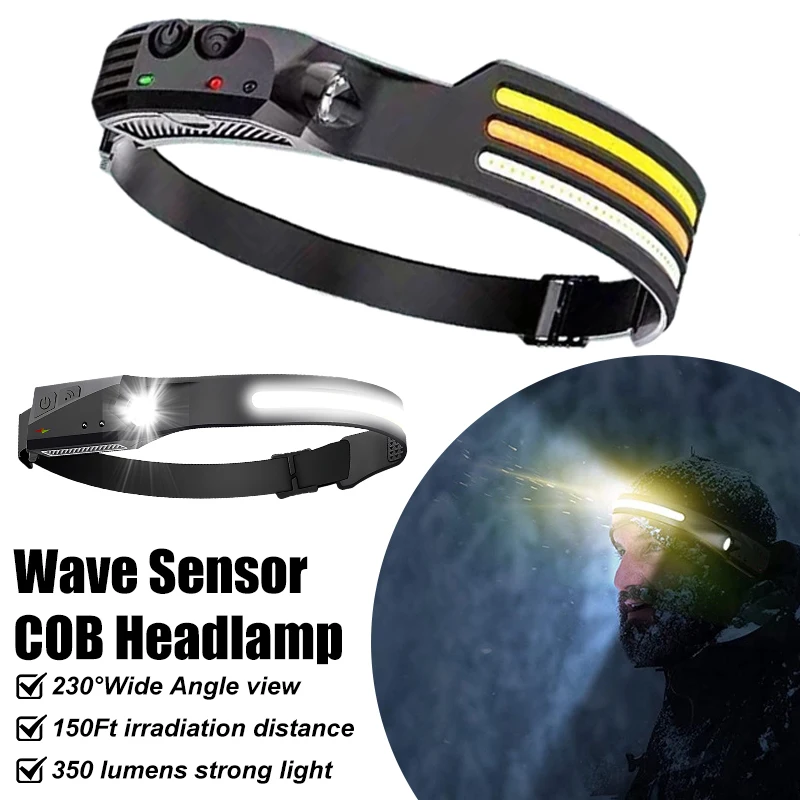 Powerful-Induction-Headlamp-LED-Head-Lamp-Built-in-Battery-Work-Light ...