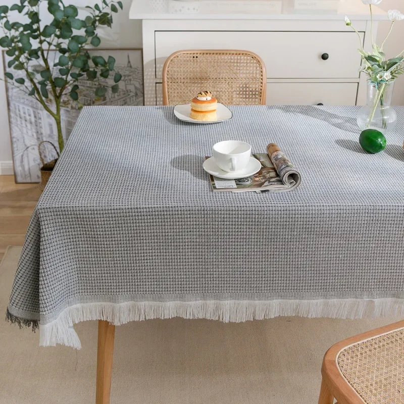 1330078-Table-cloth-waterproof-oil-proof-and-wash-free-PVC-mesh-red ...