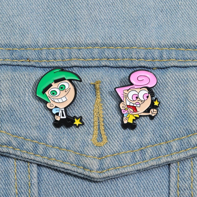 Anime-Characters-Enamel-Pins-Custom-Boy-And-Girl-Brooches-Lapel-Badges ...