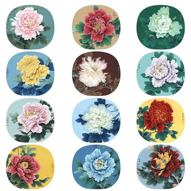 Traditional Flower Drawing