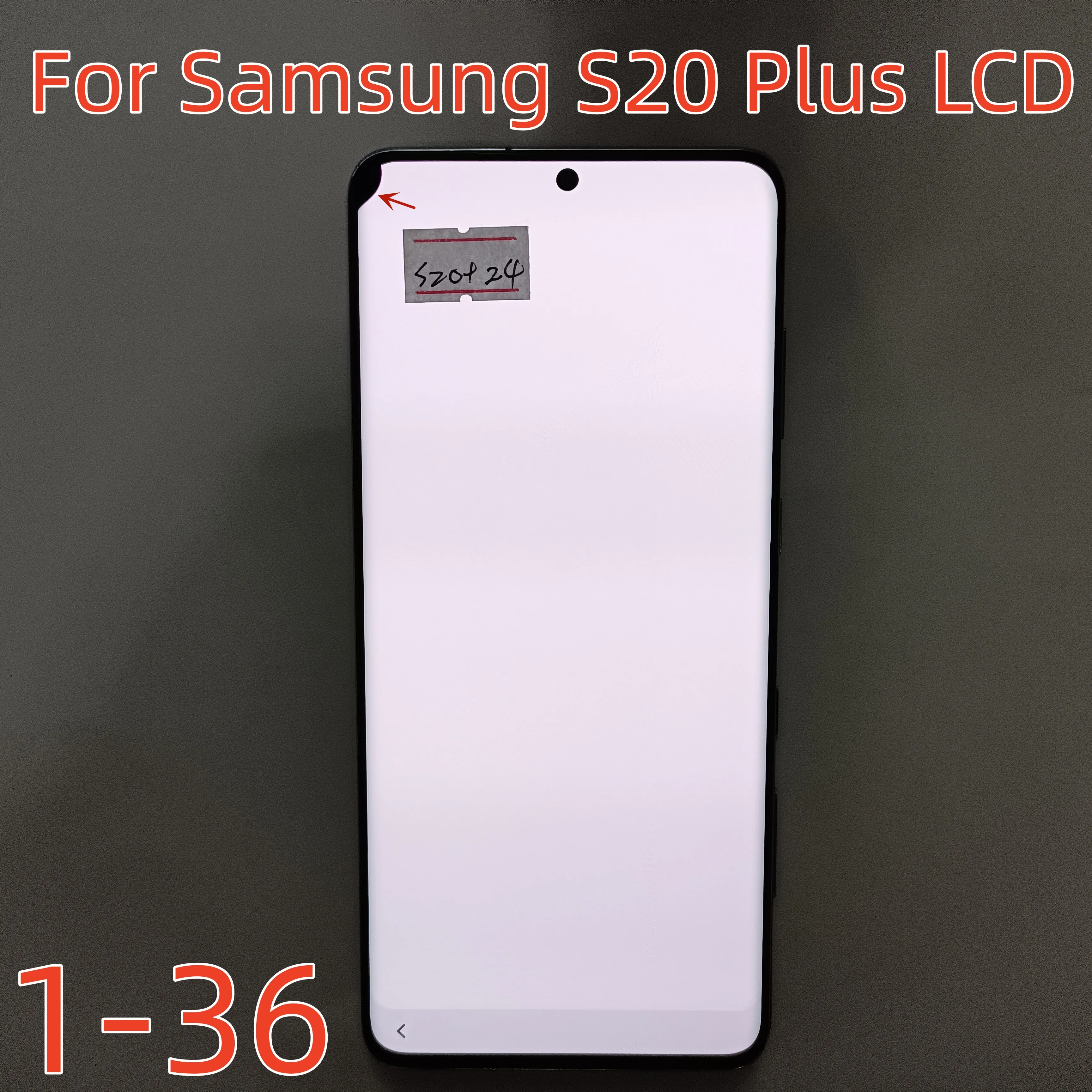 Original G985f Lcd For Samsung Galaxy S20 Plus Lcd With Frame S20+ Sm ...
