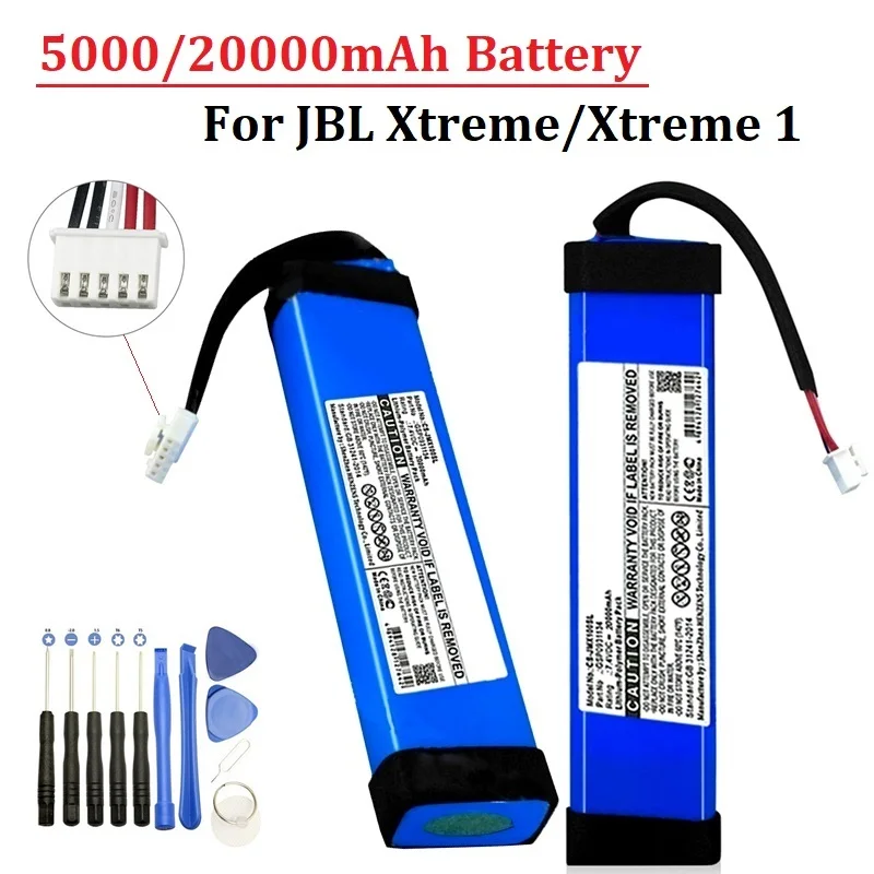 7.4V 5000/20000mAh Battery GSP0931134 Speaker Battery for JBL XTREME ...