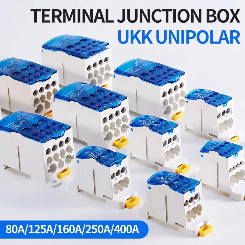 UKK-80A-125A-160A-250A-400A-bloque-de-terminales-1-en-muchos-caja-de ...