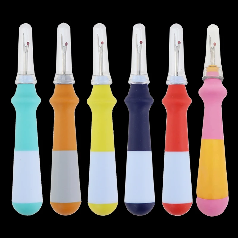 Plastic Handle Sharp Craft Thread Cutter Seam Ripper Safety Handle ...
