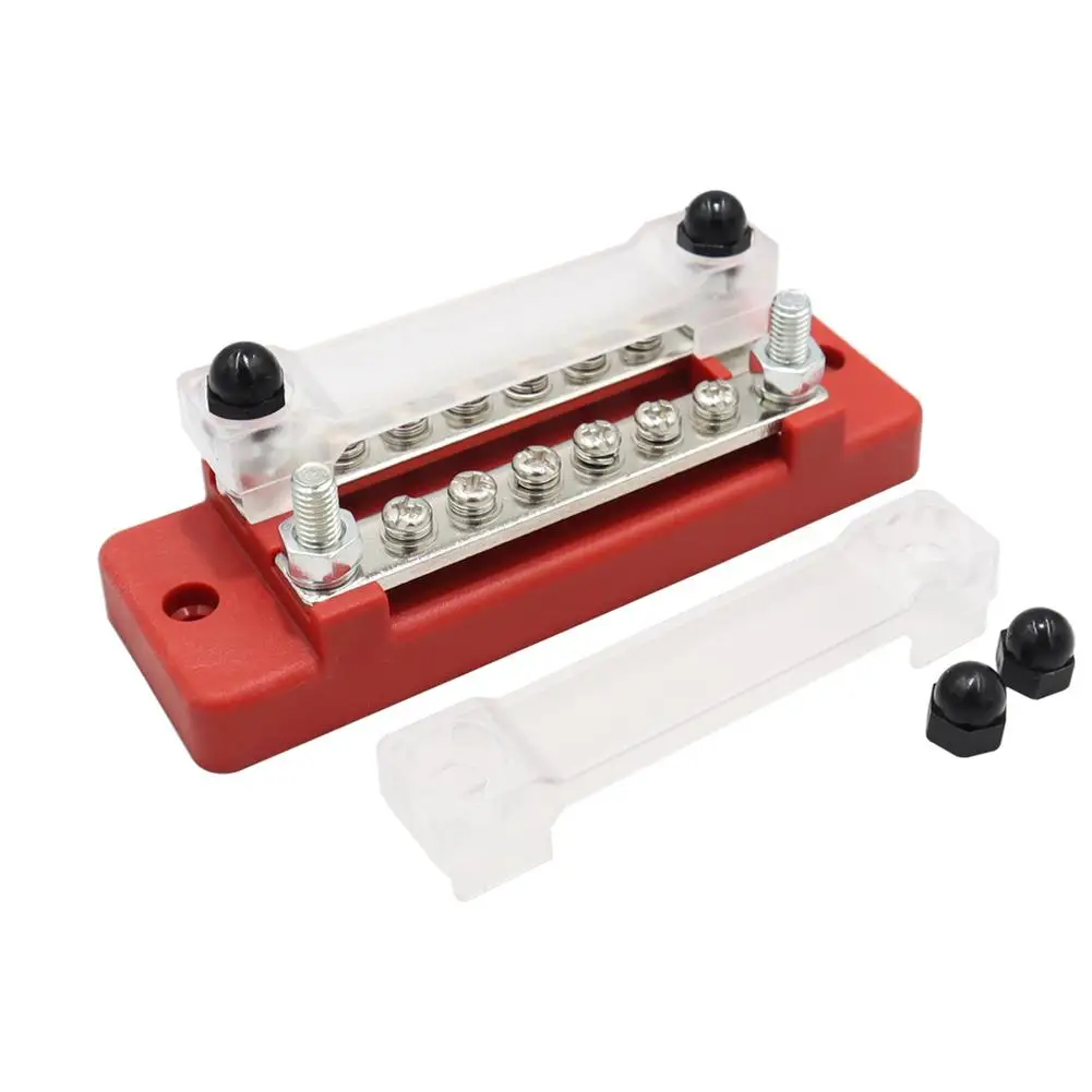 Rv Yacht Double Row Busbar 150a High Current Power Distribution Block ...