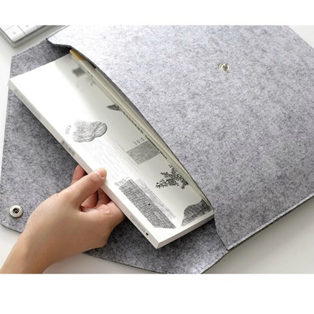 Folders Paper Organizer Document Carrier Bag Business Felt File Letter ...