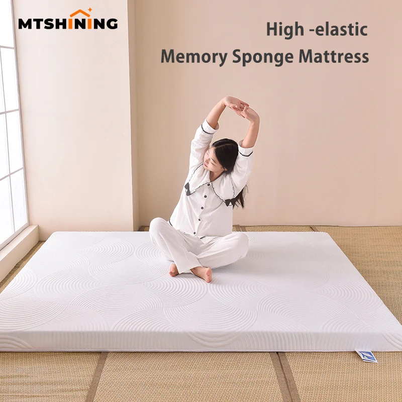 MTshining-High-Elasticity-Sponge-Mattress-Dismantle-Mattress-Foldable ...