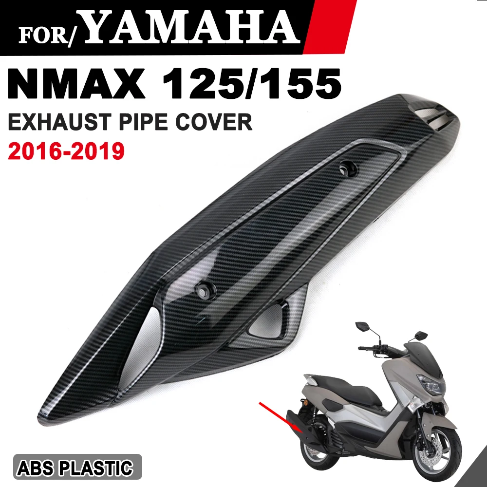 NMAX155 NMAX125 Motorcycle Exhaust Muffler Pipe Heat Shield Protector ...