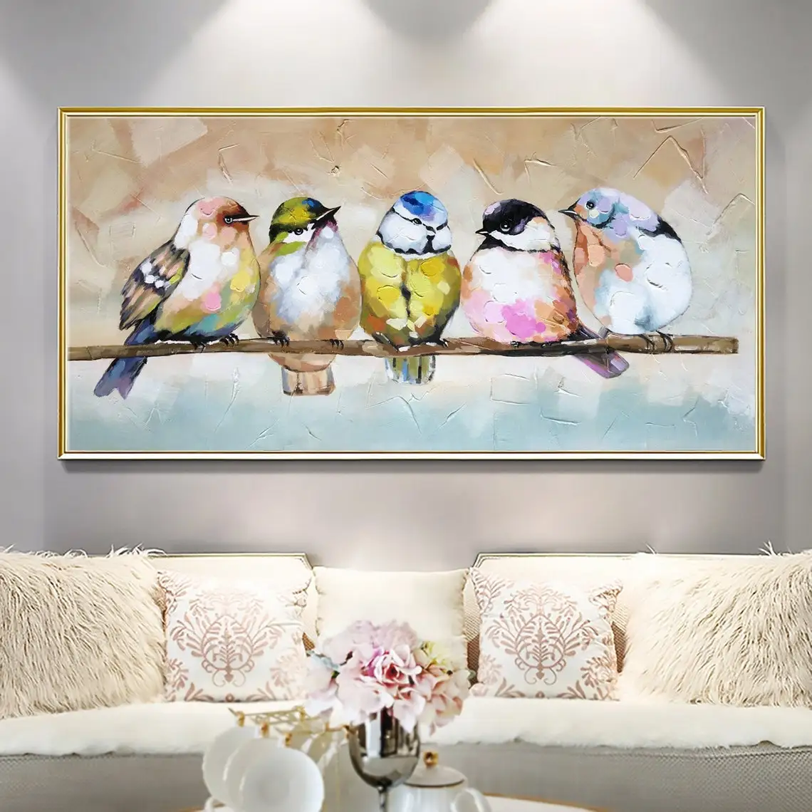 Colorful Birds Paintings