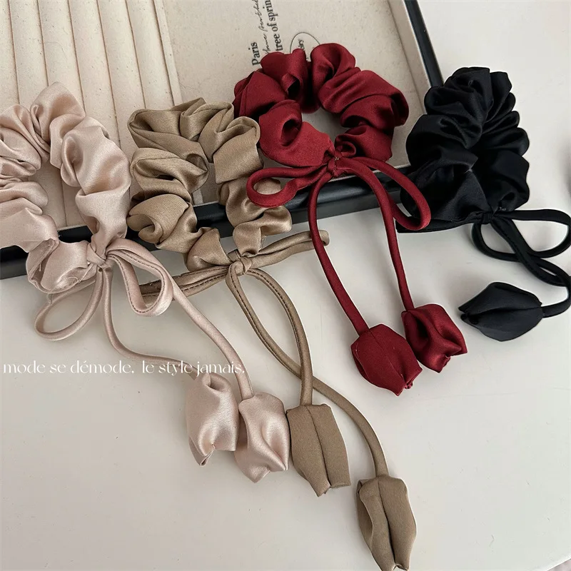 Tulip-Ribbon-Intestine-Loop-High-grade-minimalist-and-elegant-tassel ...