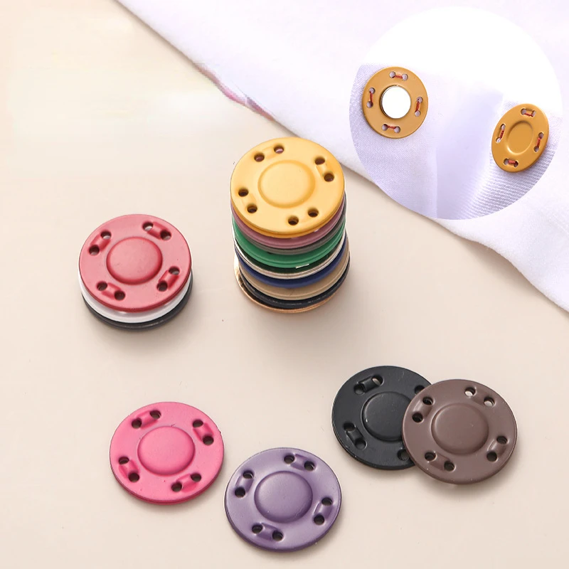 12-5-21-25mm-Magnetic-Clothing-Invisible-Magnet-Buttons-Snaps-Fasteners ...