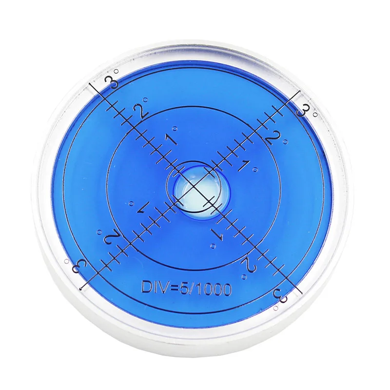 Luminous Universal Round Metal Spirit Level Bubble Bead Horizontal Tool ...