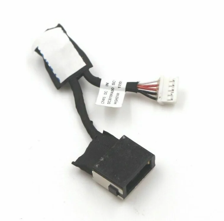 Nuevo para Thinkpad T475 T470 dc jack cable de alimentación A475 DC IN ...