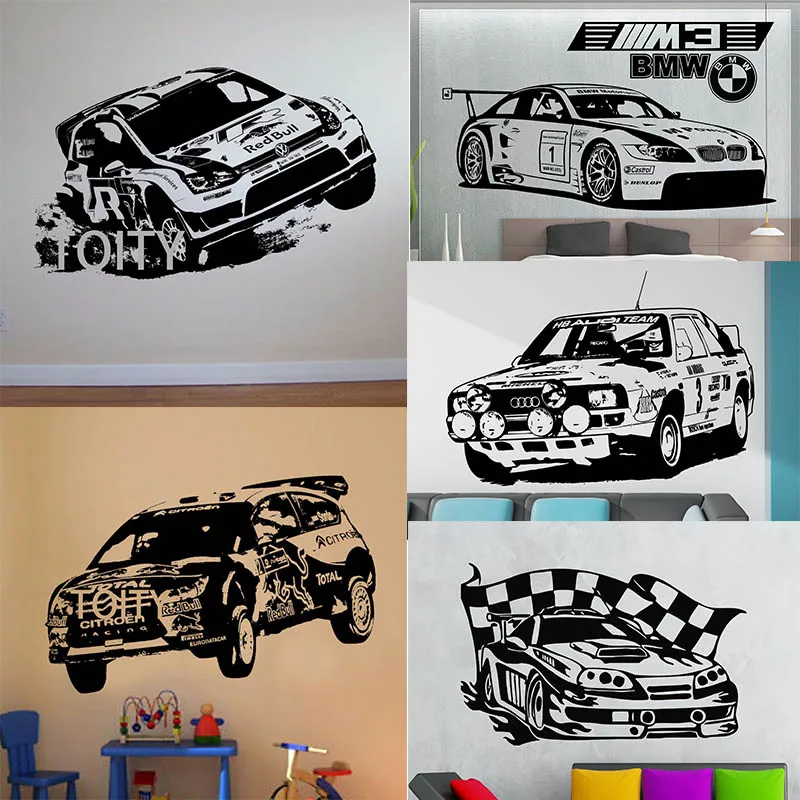Rally Car Decals