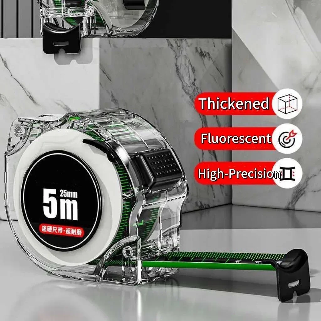 Ruler-Tape-Laser-Widened-Locking-Measuring-High-precision-Tools-Measure ...