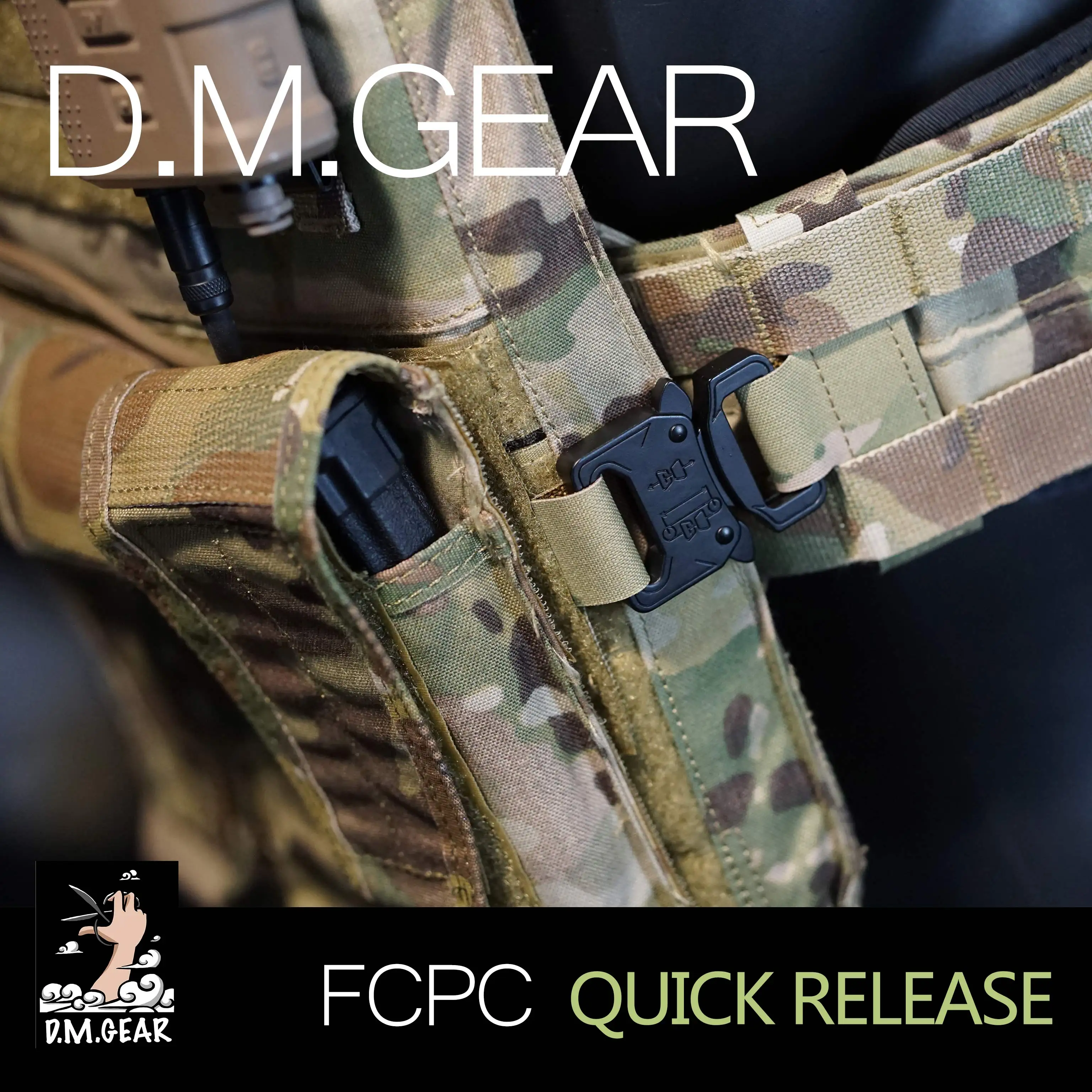 DMGear-FCPC-AVS-SPC-Vest-Quick-Release-Buckle-Metal-Buckle-Compatible ...