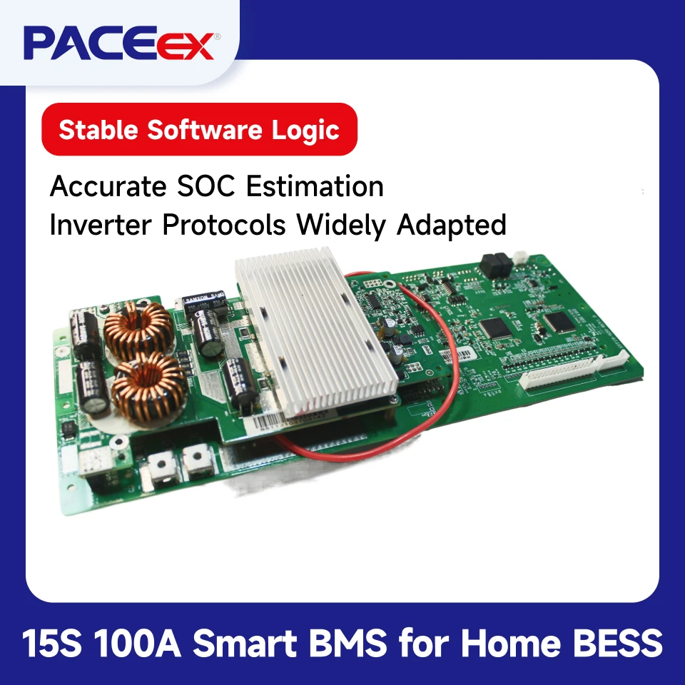 PACE BMS 기지국 역방향 연결 보호, 15S 100A - AliExpress 44